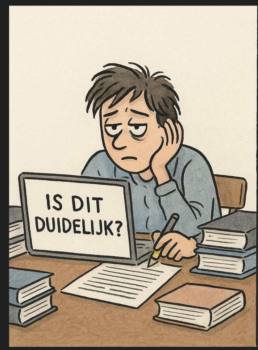 Is dit duidelijk?